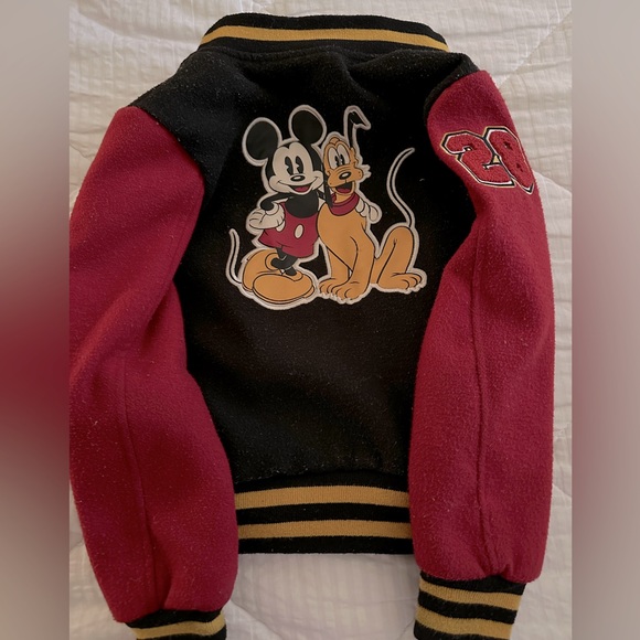 Disney | Jackets & Coats | Mickey Mouse Varsity Jacket | Poshmark